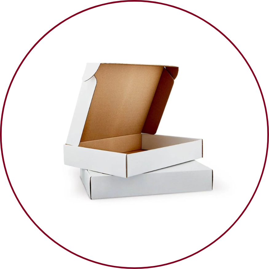 White E-Commerce Packaging – Falcon Boxes